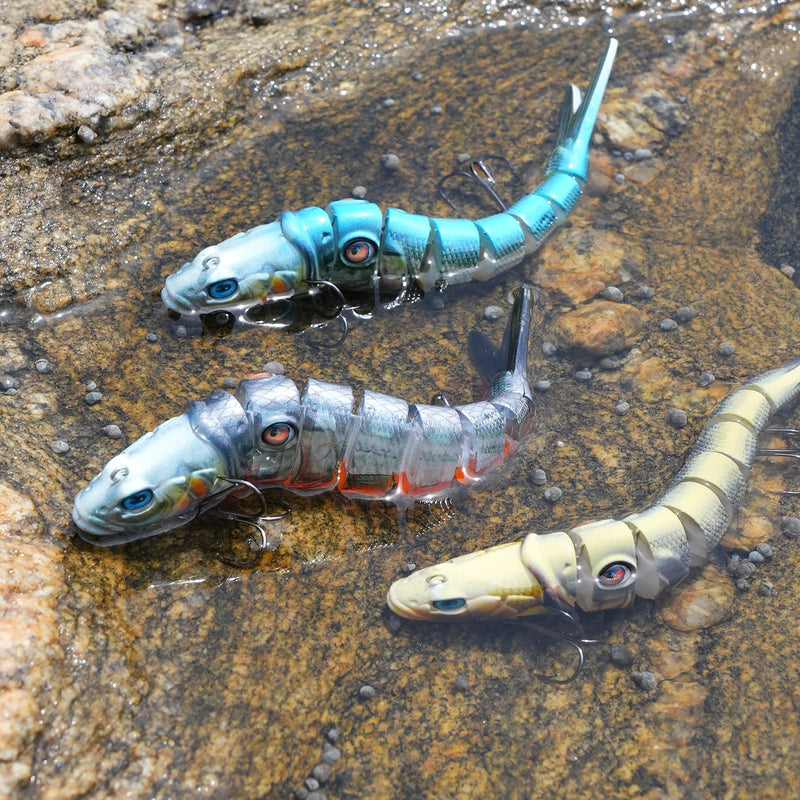 Waves | M1 8-Segment Swimbait | Premium Fishing Lure