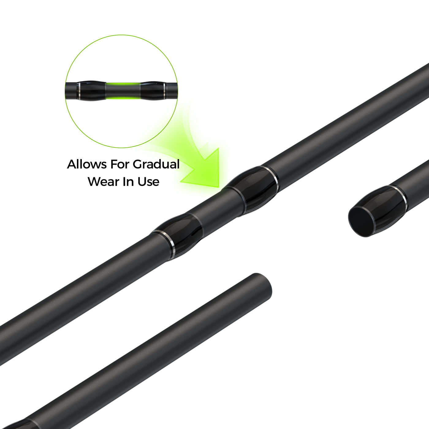 Two-Piece Casting Rod | Smooth & Reliable Fishing