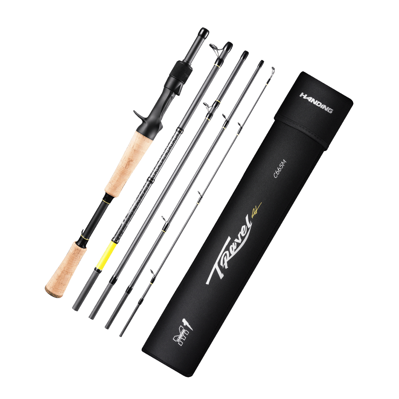 Pro Carbon Handle Fishing Rods | Sensitive & Light Casts