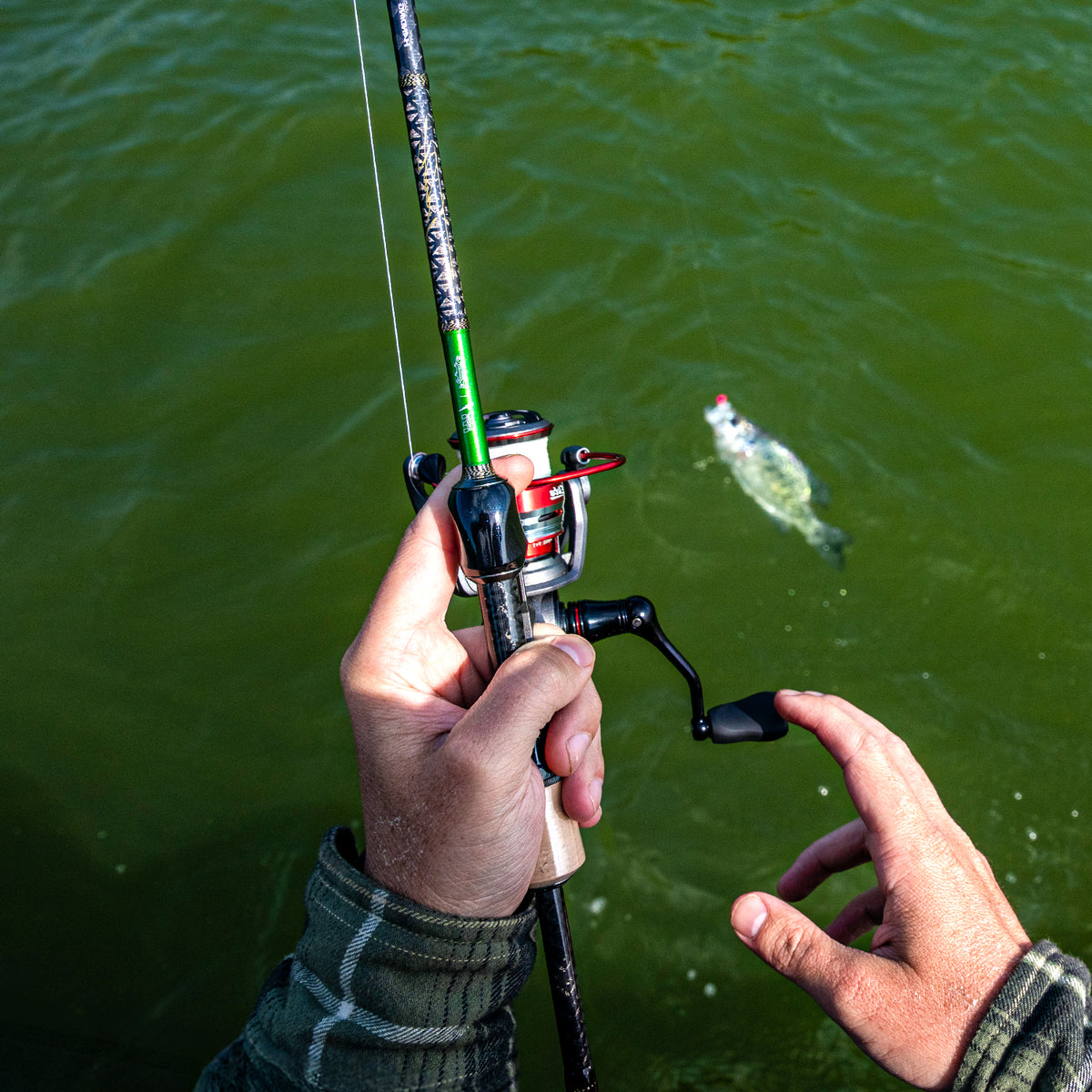 Ultralight Trout Spinning Rod | 2-Piece Fast Action for BFS Fishing