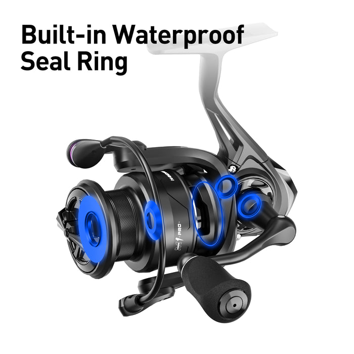 HANDING M1 PRO Spinning Reel – 33 Lbs Drag | Saltwater & Freshwater